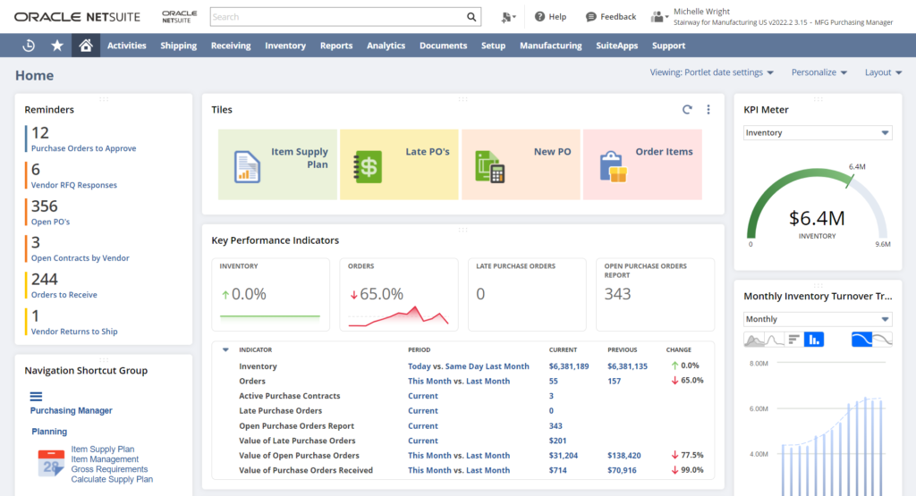 Tối ưu Hóa Quản Lý Ngành Thực Phẩm Và đồ Uống Với Oracle NetSuite | BTM ...